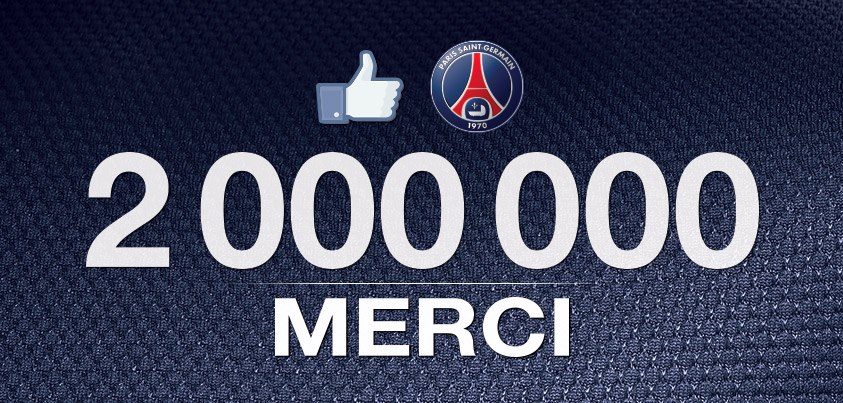 PSG: Nouveau record historique sur Facebook