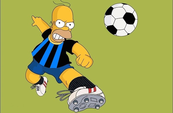 L'Inter Milan recrute la famille Simpson