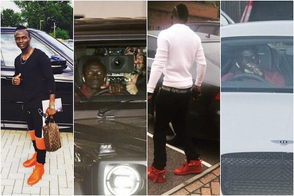 Sadio Mané et les voitures, il a quoi dans son garage