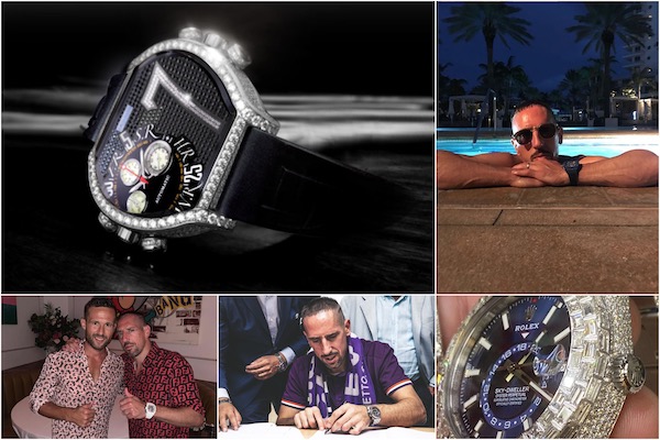 Franck Ribéry et les montres : ses pièces les plus folles