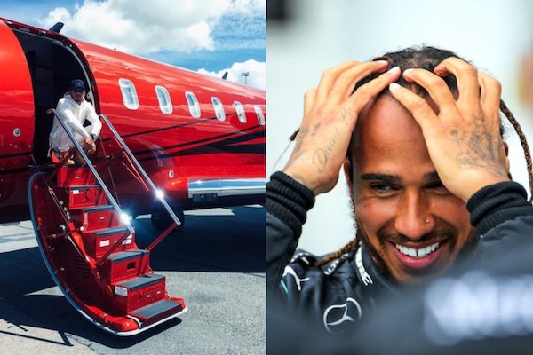 Le jet de Lewis Hamilton est à vendre 8,95M$. Visite à bord...