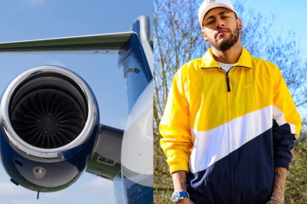 Neymar, gros plan sur son jet privé à 15 M€