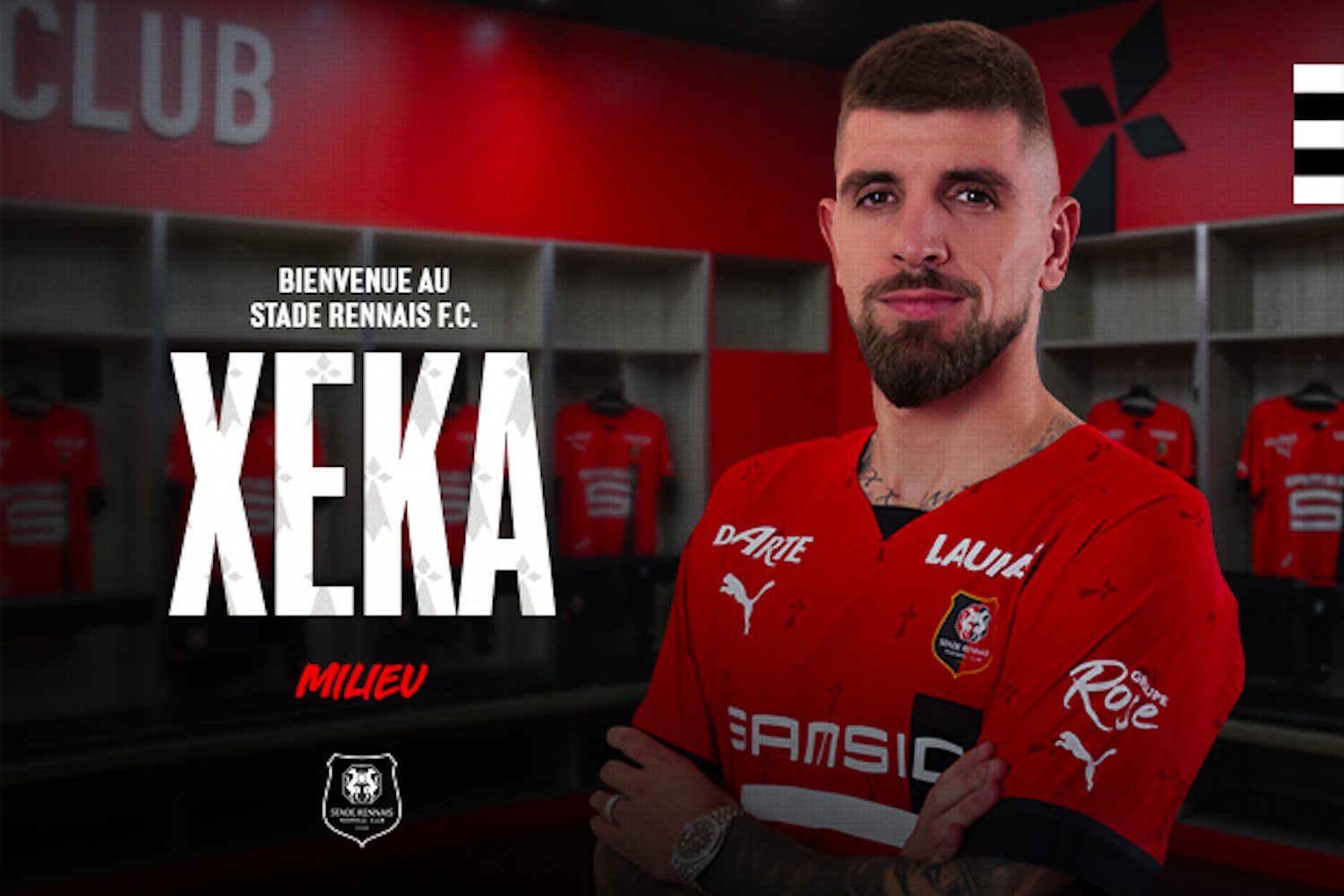 Stade Rennais: Combien vaut désormais Xeka sur le mercato