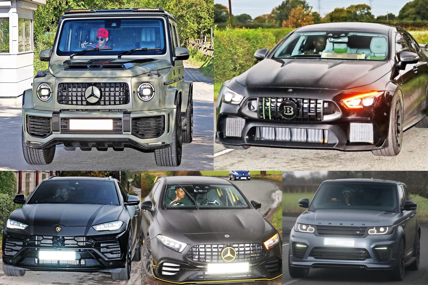 Marcus Rashford et les voitures, il a quoi dans son garage