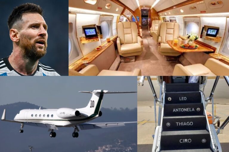 Messi, bienvenue à bord de son jet personnalisé à 45M€