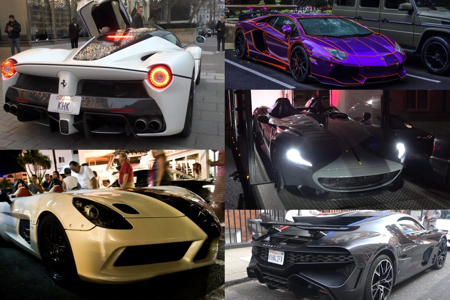 Les voitures du "propriétaire" du PSG, son garage vaut plus de 20 M€