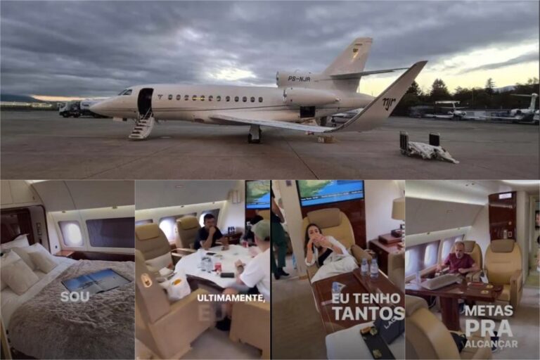 Neymar nous montre l'intérieur de son jet personnalisé à 40 M$