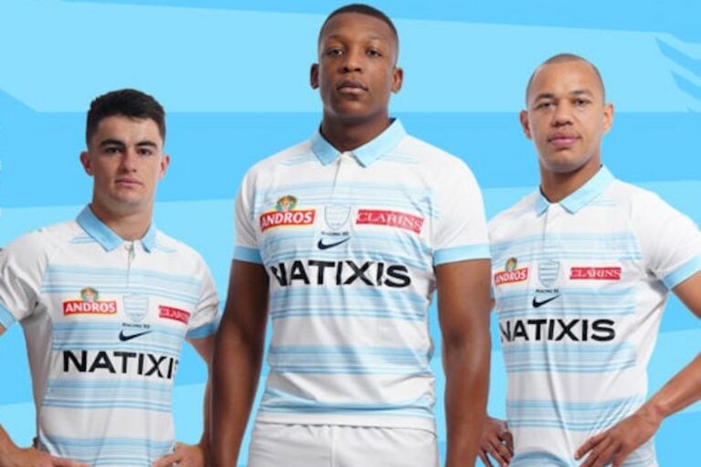 Le Racing 92 et Nike dévoilent le maillot domicile 2023-2024
