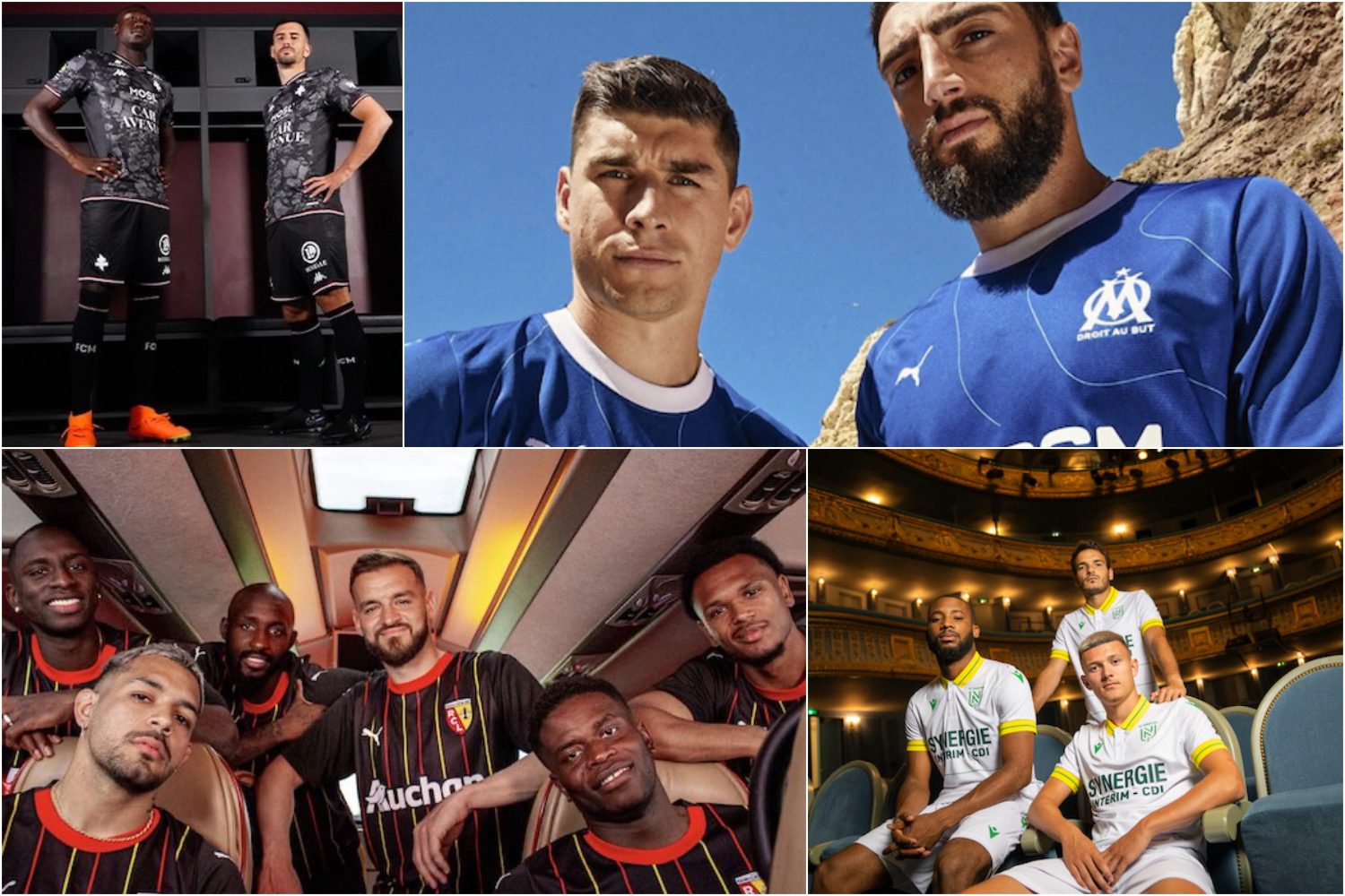 Les 10 maillots les mieux notés de la saison 2023-2024 de Ligue 1