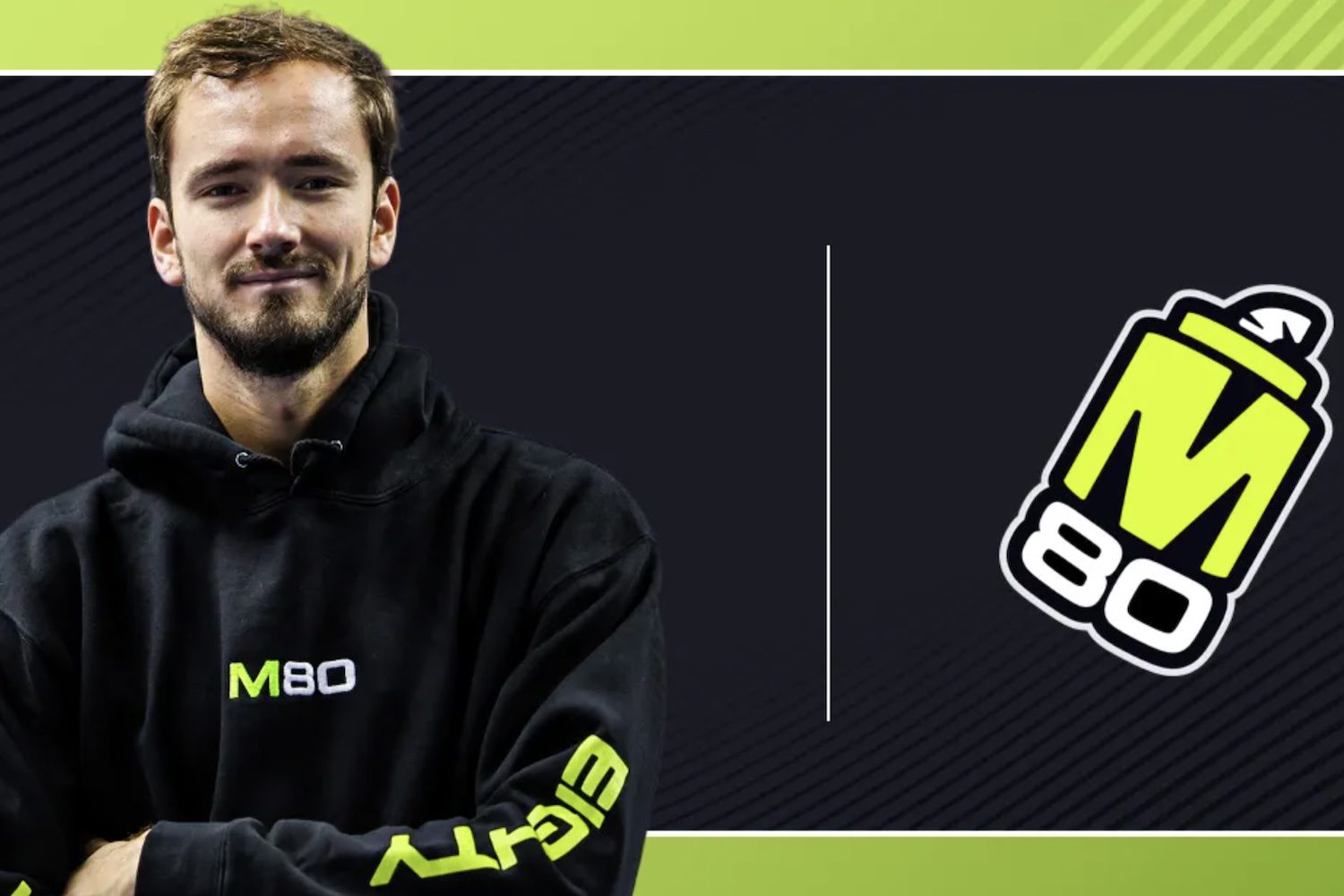 Daniil Medvedev rejoint M80