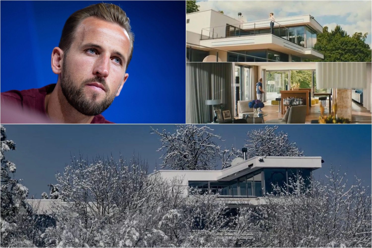 Harry Kane, bienvenue dans sa nouvelle maison à 35M€. Anciennement dans ...
