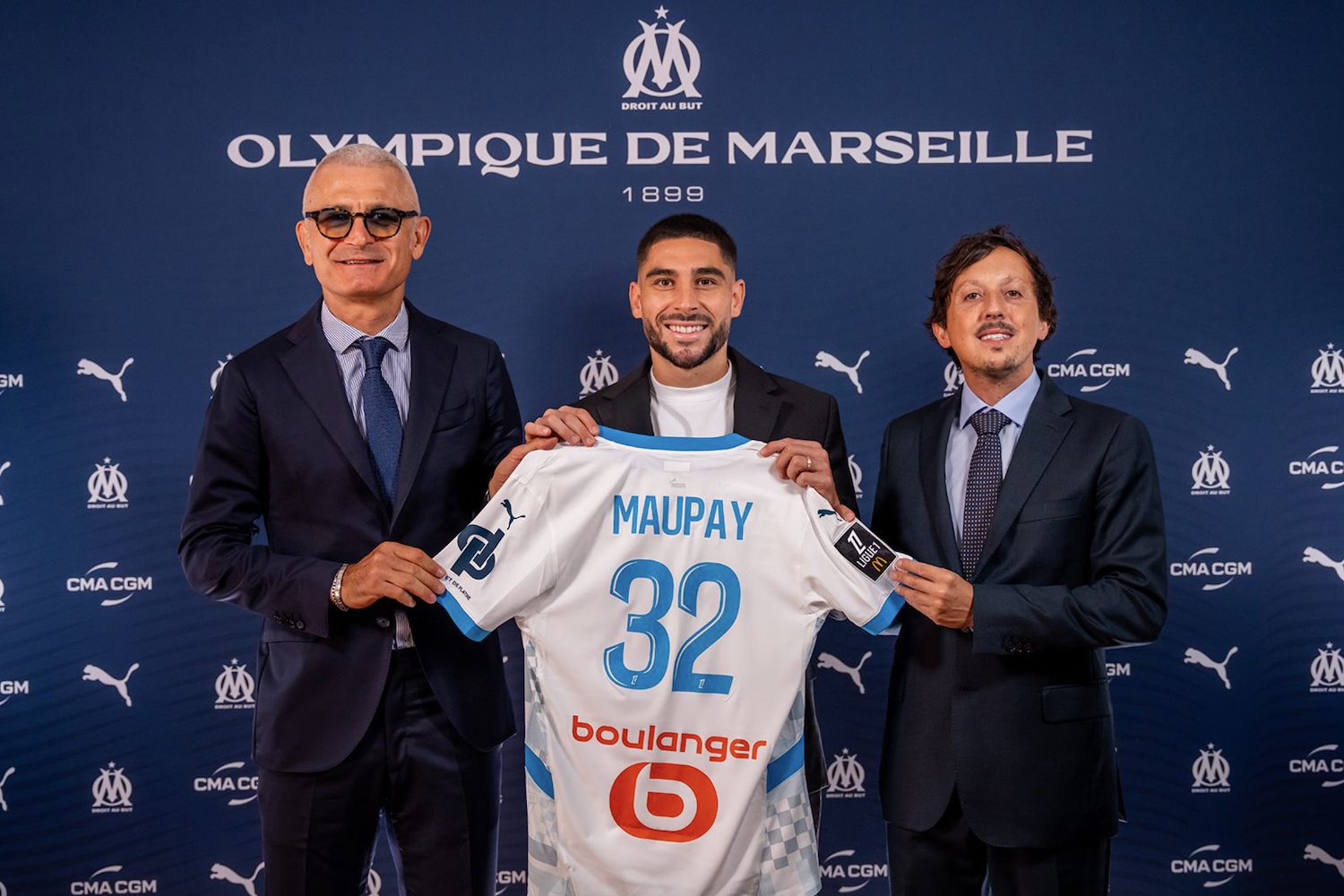 OM. Le nouveau numéro sur le maillot de Neal Maupay