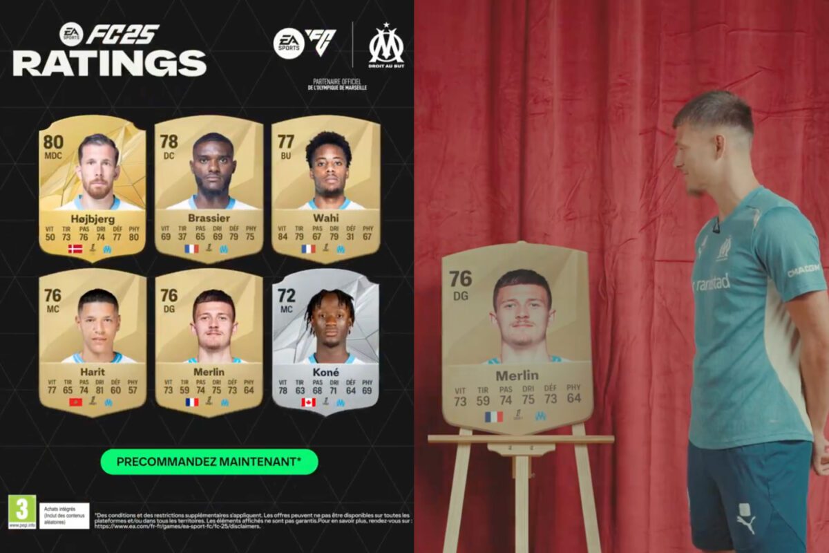 OM: Quand les joueurs de l'OM découvrent leur note sur FC 25