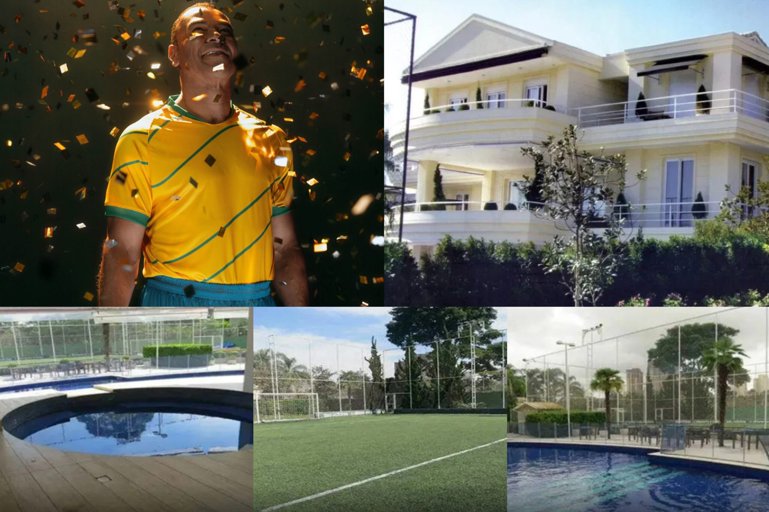 Cafu: Bienvenue dans sa maison vendue aux enchères la moitié de son prix