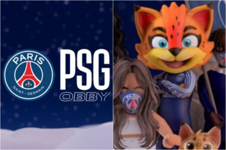 Le PSG dévoile son nouveau maillot fourth... sur Roblox