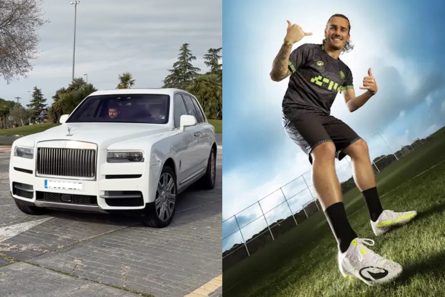 Antoine Griezmann. Son bolide d'exception vaut près du demi-million d'euros