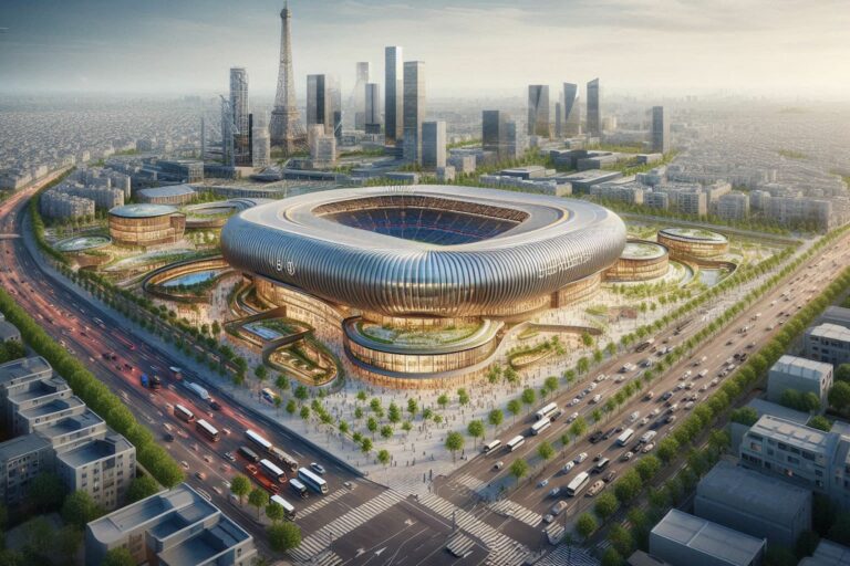 PSG. 60 000 places, zone commerciale... Le futur stade du PSG en images ...