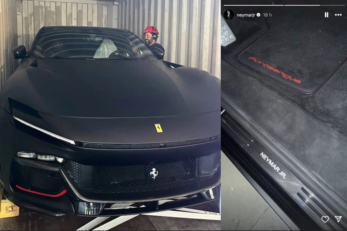 Neymar s'offre cette Ferrari personnalisée à plus de 1M€