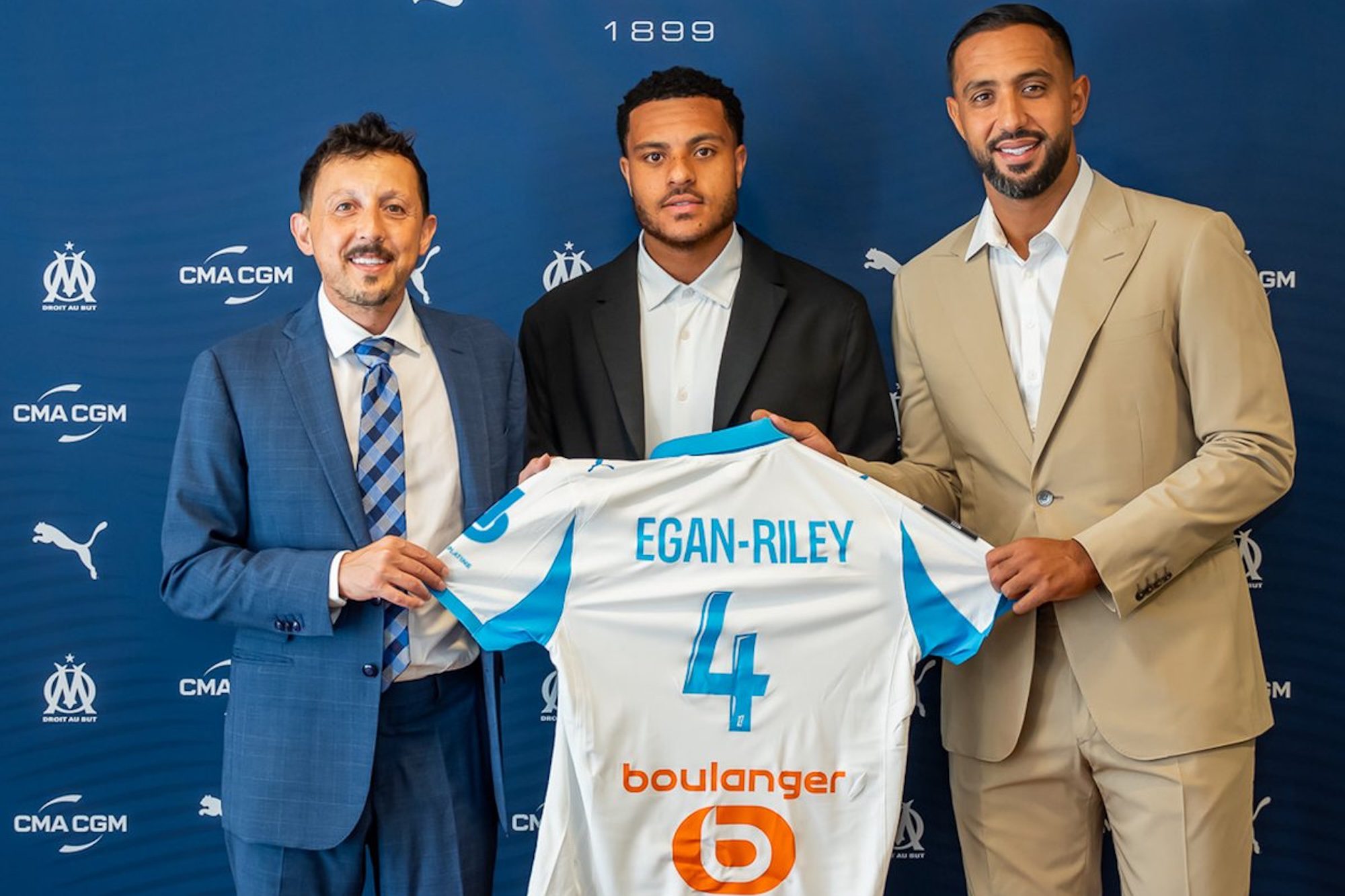 OM. Le numéro sur le maillot de CJ Egan-Riley dévoilé