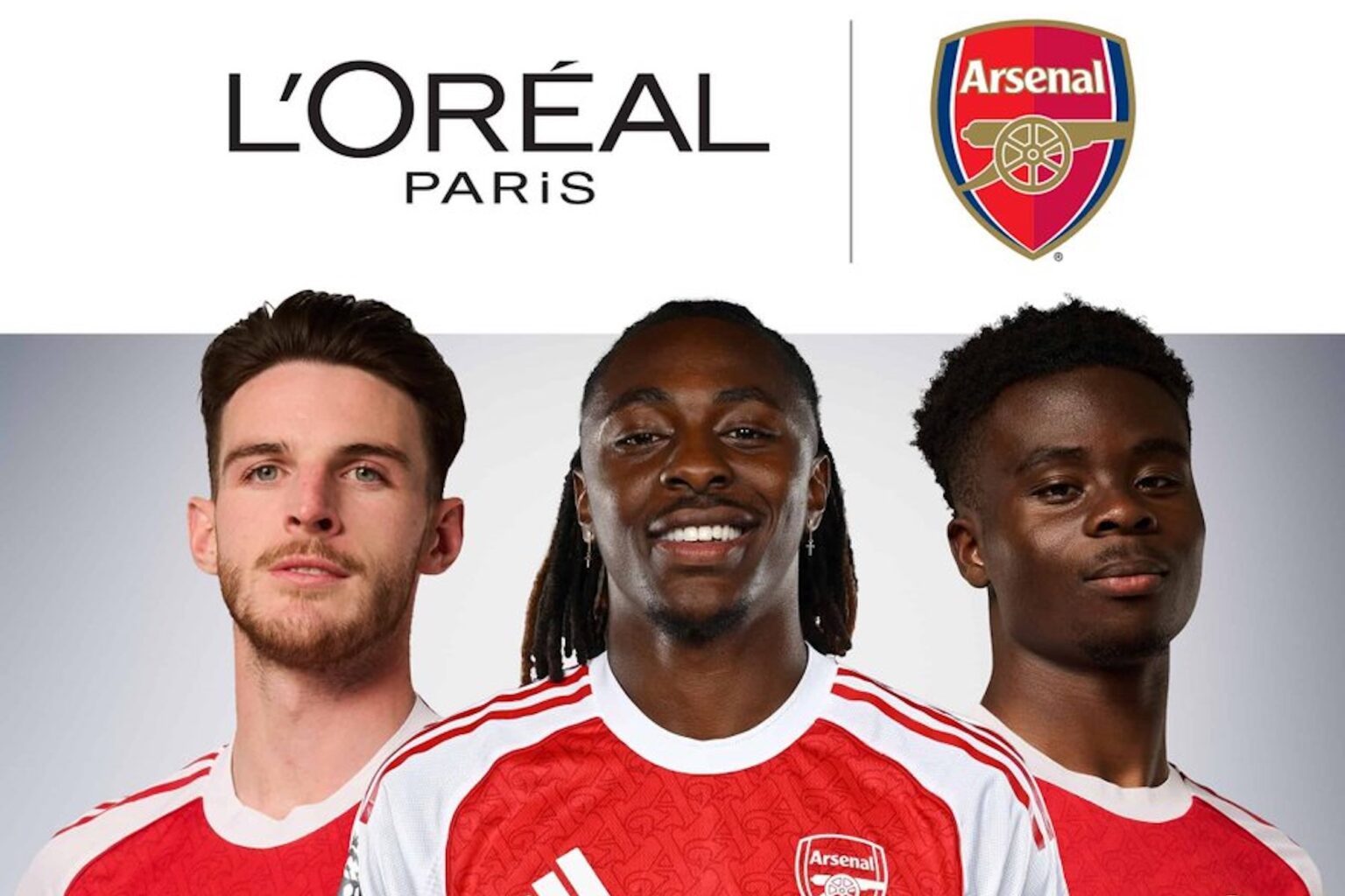 Arsenal signe avec L'Oréal Paris