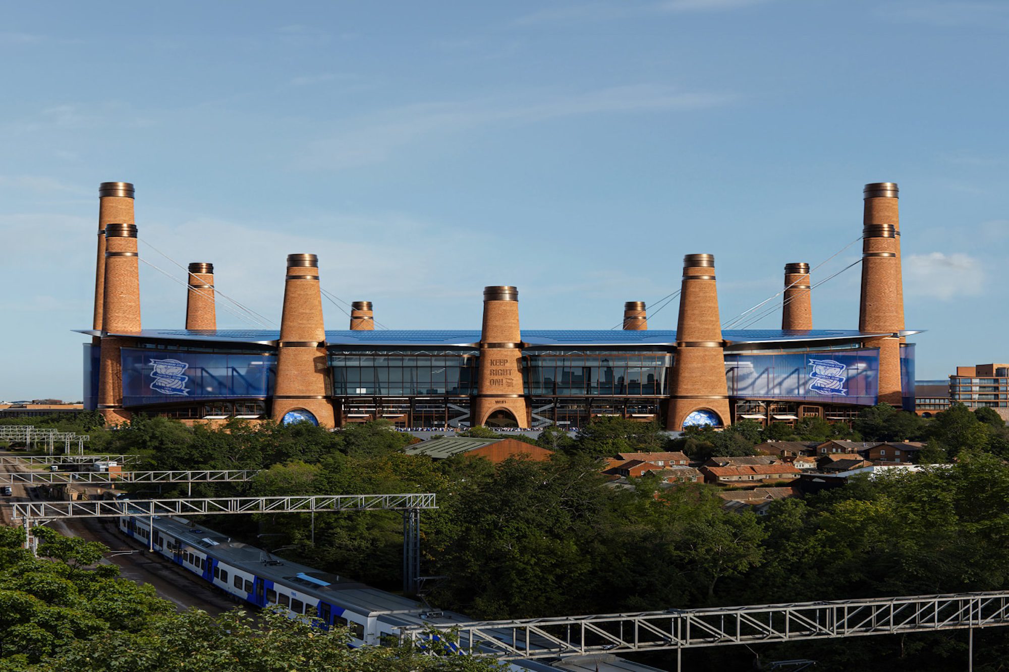 Birmingham City. Bienvenue dans le futur et fantastique stade à 1,5 ...