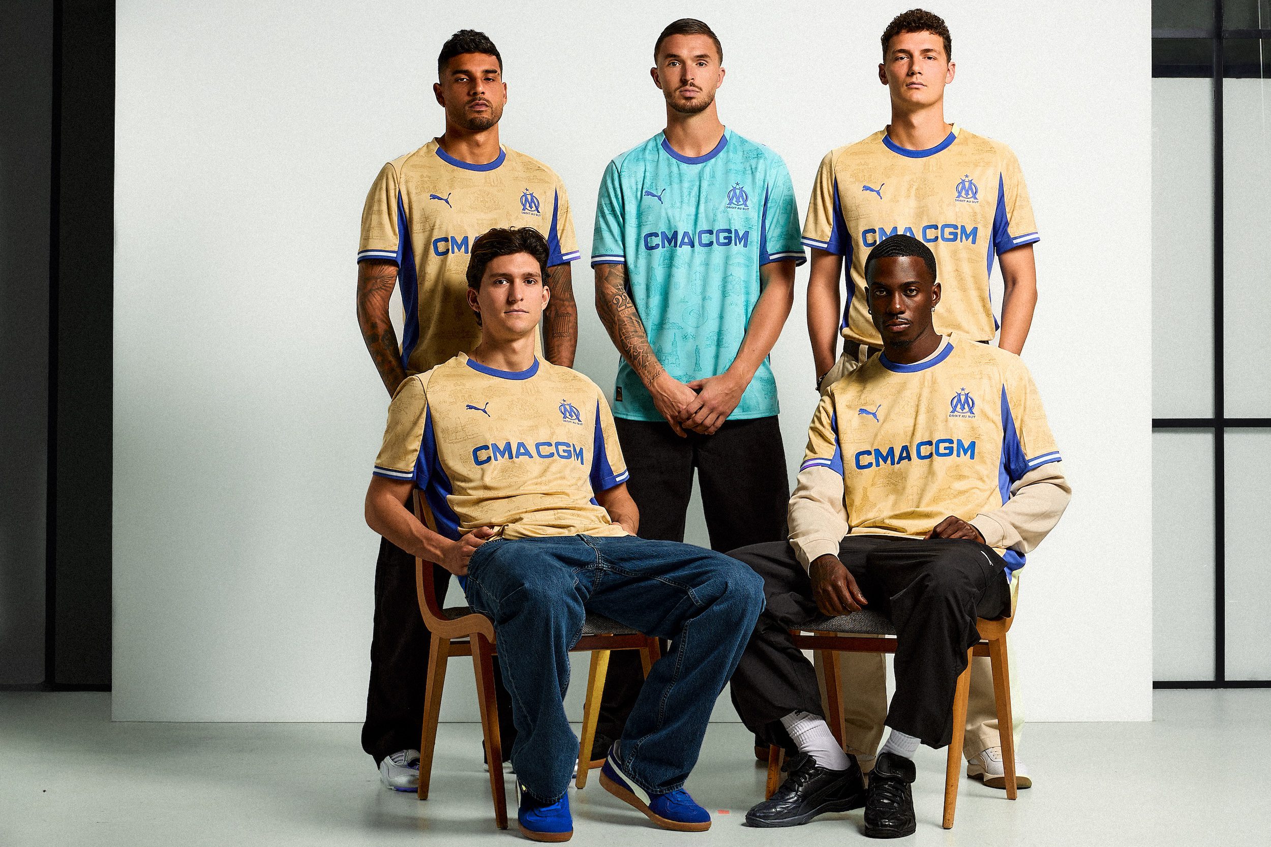 OM : L'OM et Puma dévoilent un 4e maillot en édition limitée