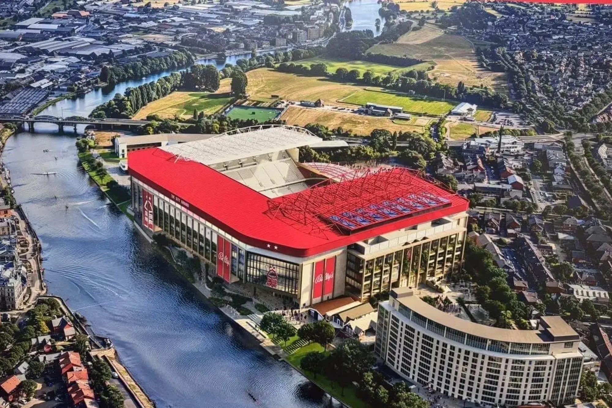 Nottingham Forest. Bienvenue dans le futur stade à 930 M€ de Forest